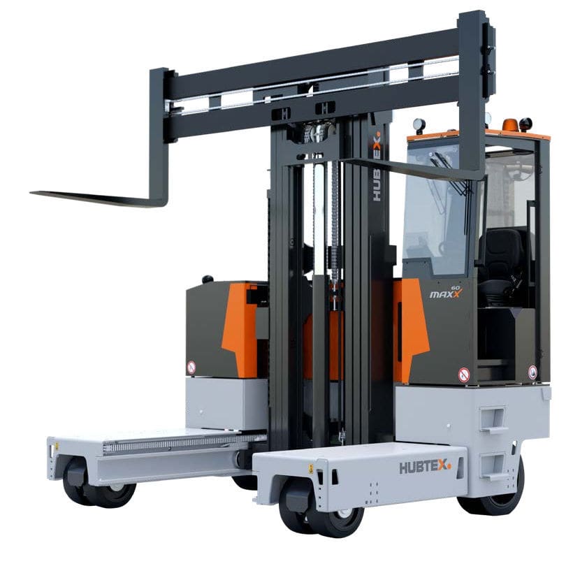 Electric side loader - MAXX 60 - HUBTEX - ride-on / handling / indoor