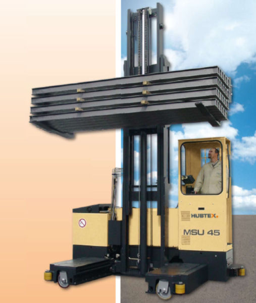 Electric side loader - 2140 series - HUBTEX - ride-on / narrow-aisle ...