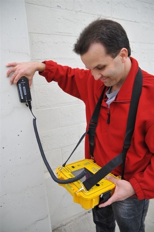 Metal rebar locator - Rebarscope™ - James Instruments - with data logger