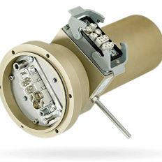 Slip ring with gold contacts - ROTOFLUX - Moog GAT GmbH - aluminum ...