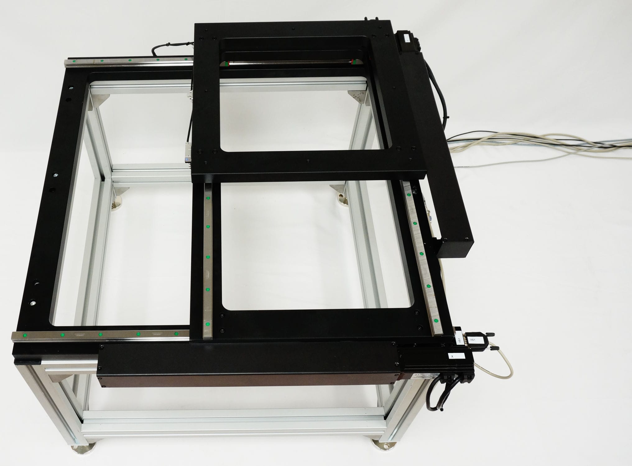 Large aperture positioning system - XY-OF-S300x300-A300x300J ...