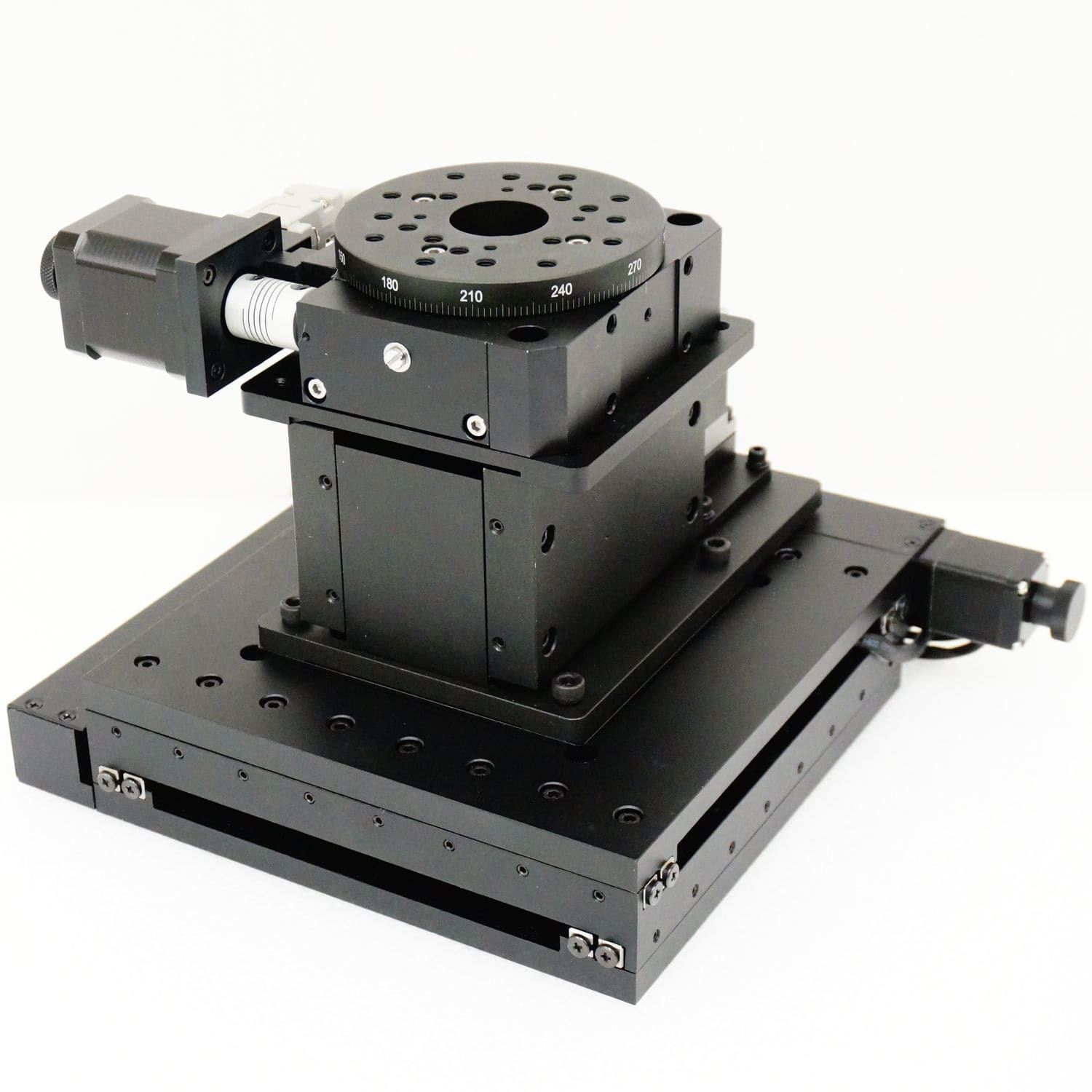 XY positioning stage - XY-OF-100x100J-MLVT-25J-RTLA-30-100HJ ...