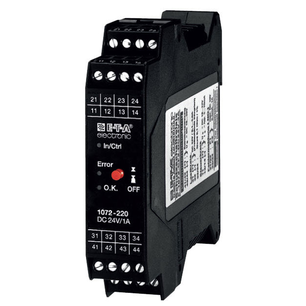 DIN rail solid state relay - E-1072-210 - E-T-A