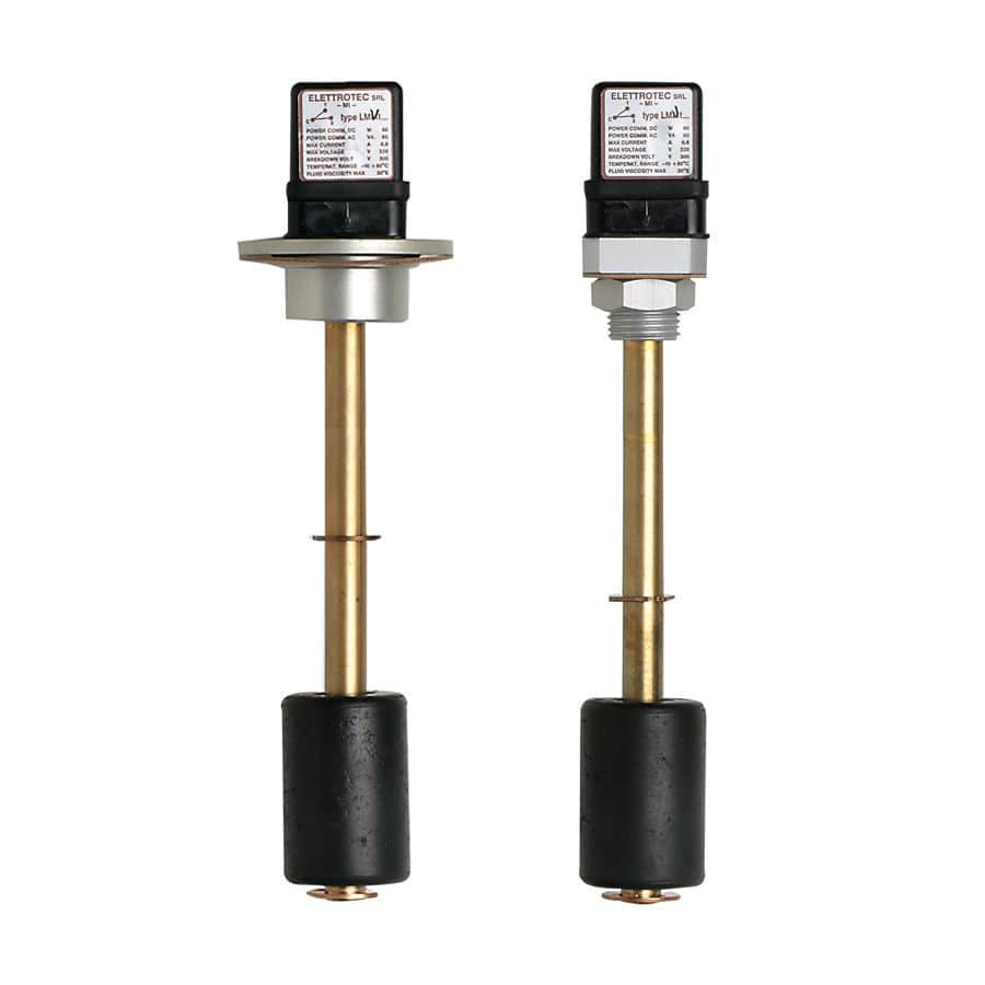 Magnetic float level switch - LMV1A series - ELETTROTEC s.r.l. - for ...