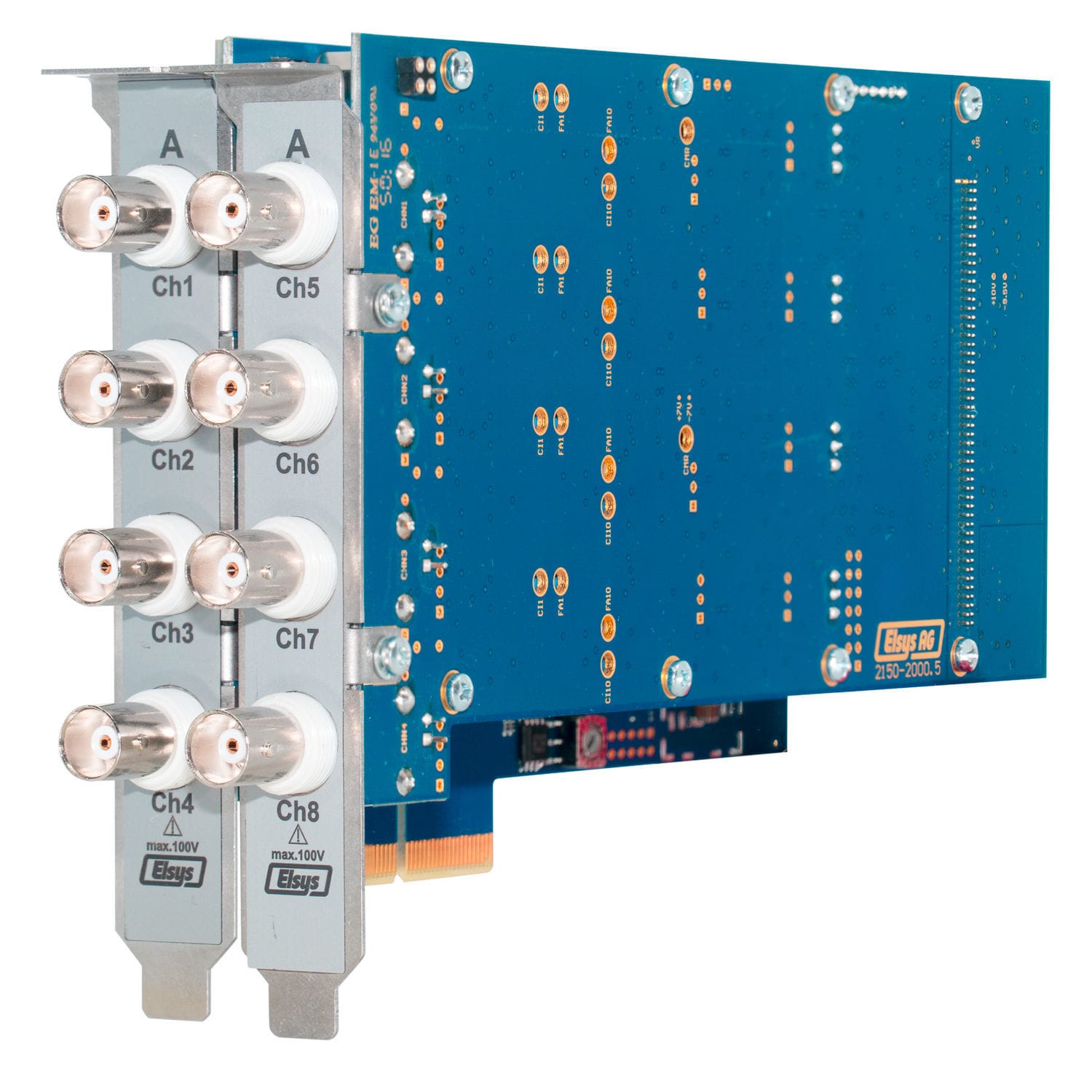 PCI Express data acquisition card - TPCE-4016-8S - Elsys AG - analog ...