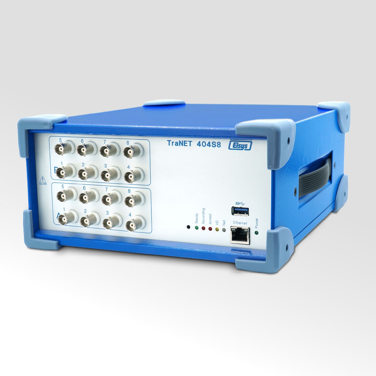 Voltage data acquisition unit - TraNET FE 404 - Elsys AG - power ...