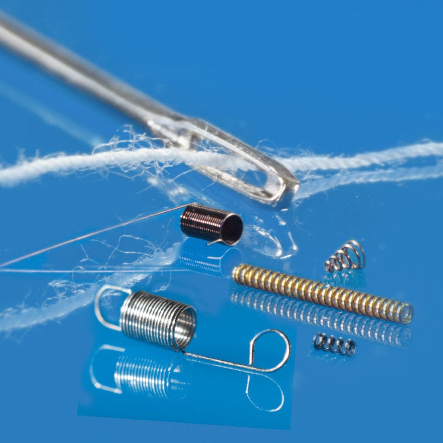 Compression micro spring - Schweizer GmbH & Co. KG - wire / steel