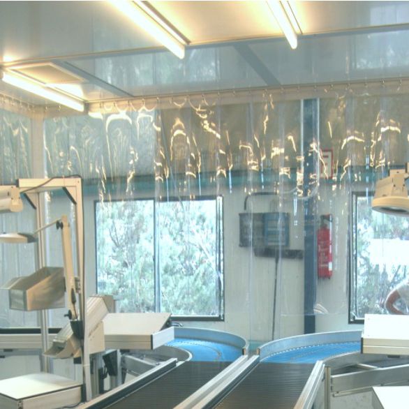 Clean room strip door - Schilling Engineering GmbH