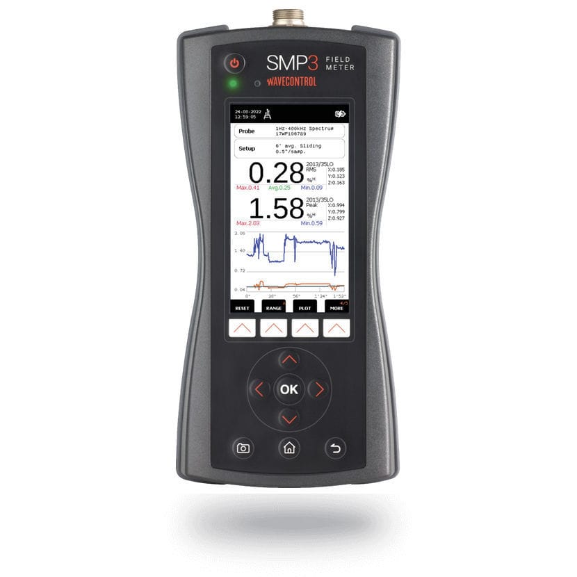 Electromagnetic field measuring instrument - SMP3 - WAVECONTROL ...