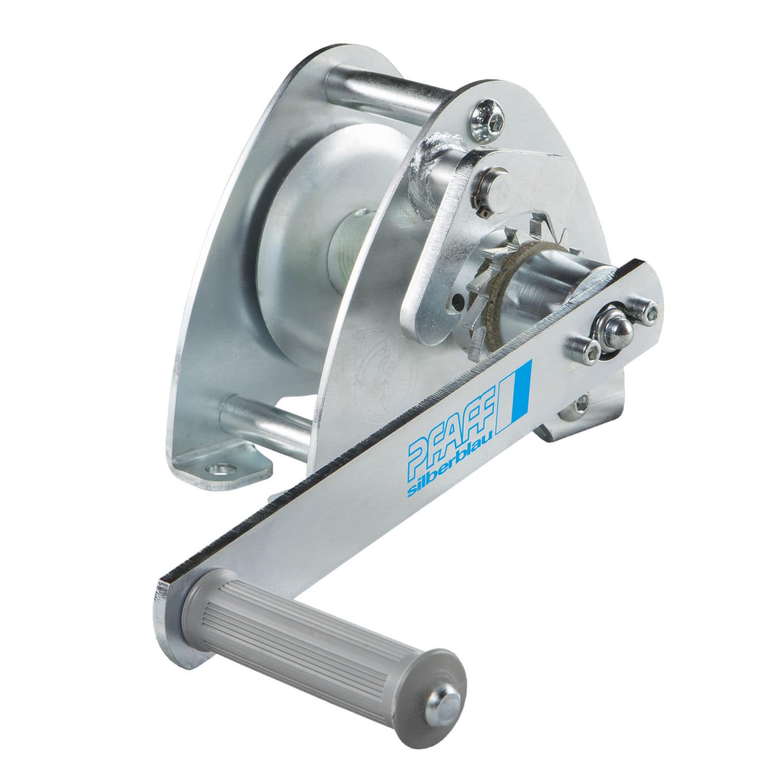 Manual winch - SW K-LB - Pfaff Silberblau - wire rope / gear