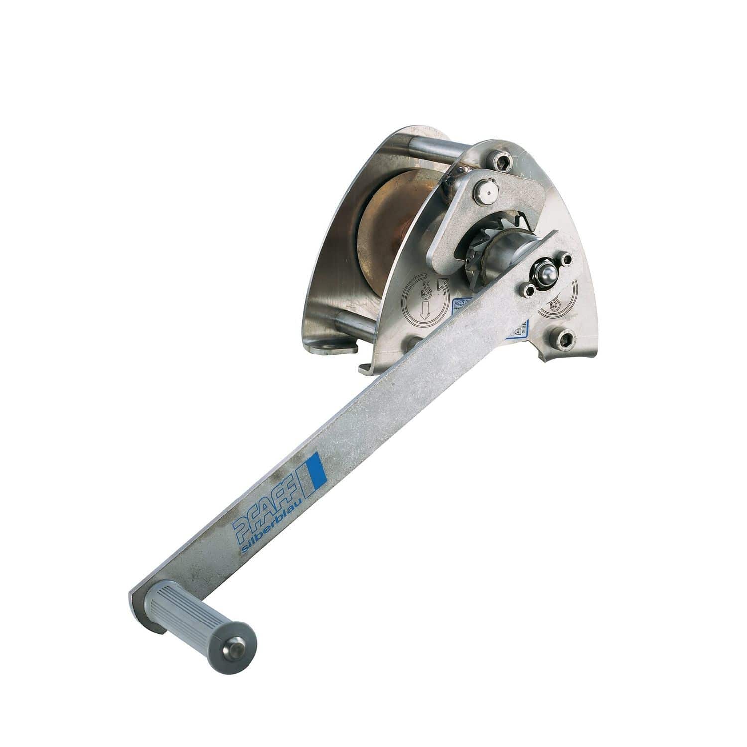 Manual winch - SW-K-LB-VA - Pfaff Silberblau - wire rope / gear ...