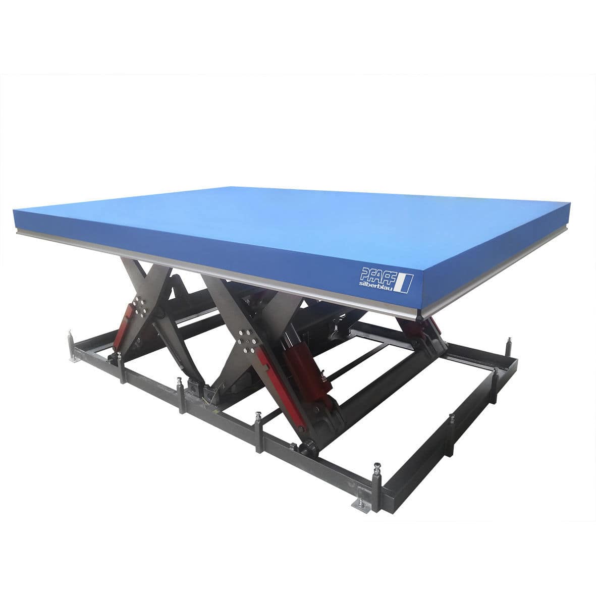 Scissor lifting table - Pfaff Silberblau - hydraulic / stationary