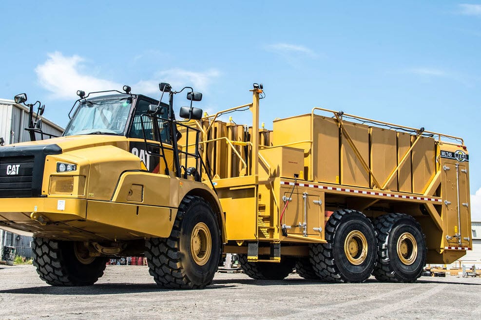 Platform truck - MLT - MEGA Corp. - 3-axle