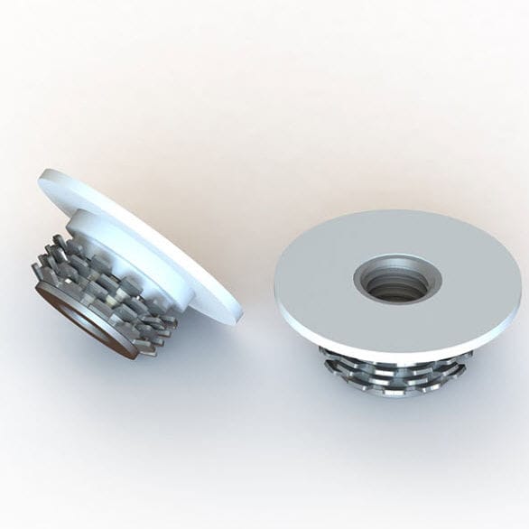 Threaded insert - IM_T series - Specialinsert s.r.l. - press-in / self-anchoring / stainless steel