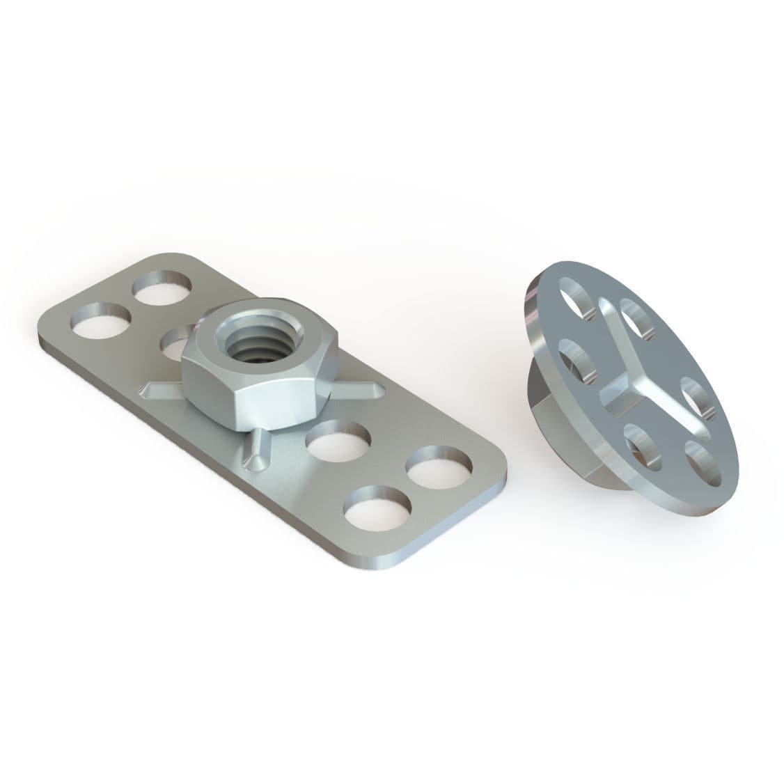Nut base plate nut - DRC series - Specialinsert s.r.l. - bonded ...
