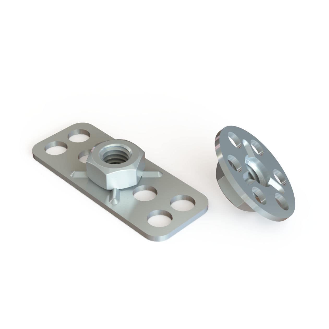 Nut base plate nut - DRP series - Specialinsert s.r.l. - bonded ...