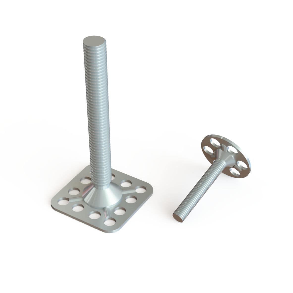 Base plate nut with stud - PRS series - Specialinsert s.r.l. - bonded ...