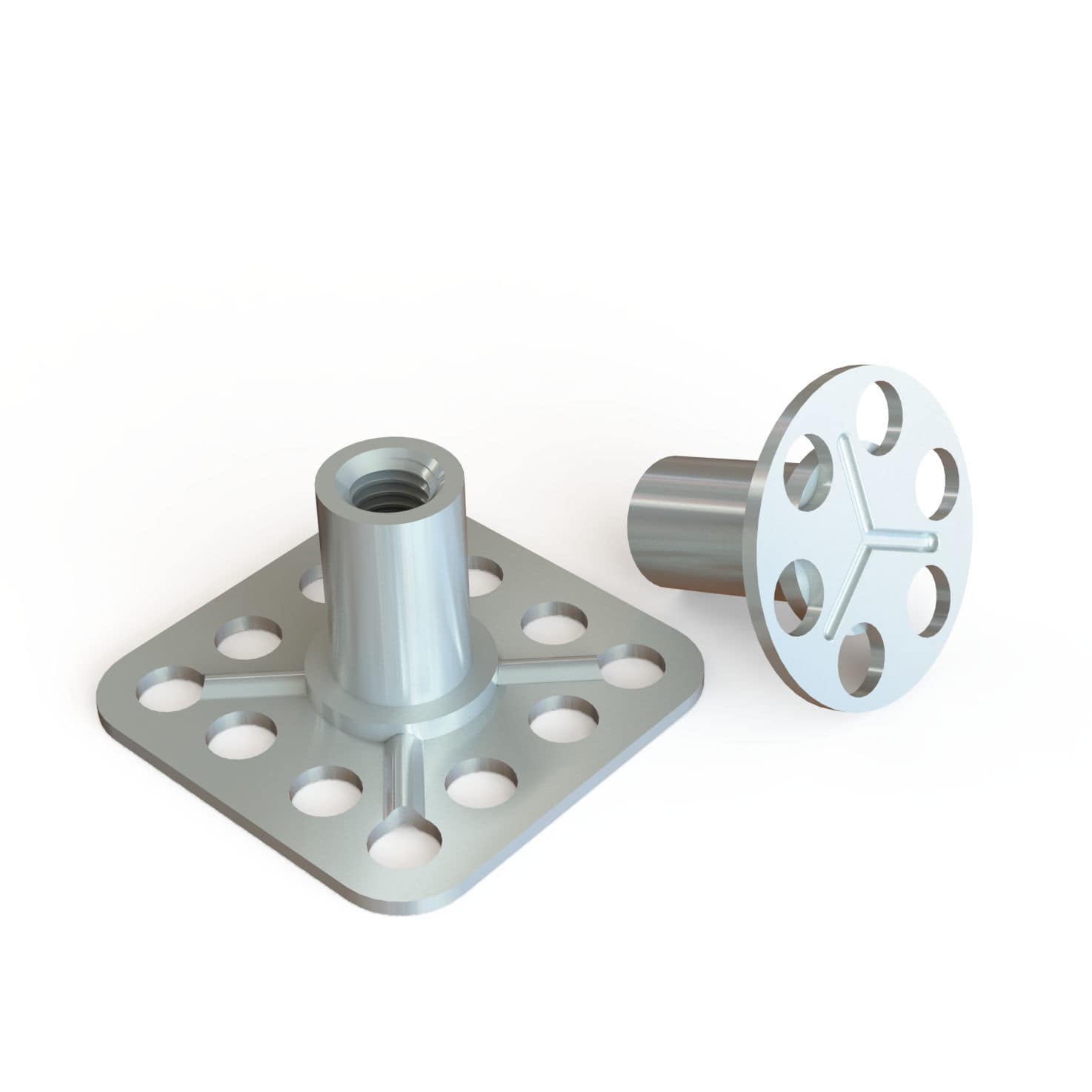 Base plate nut with bushing - BRC series - Specialinsert s.r.l ...