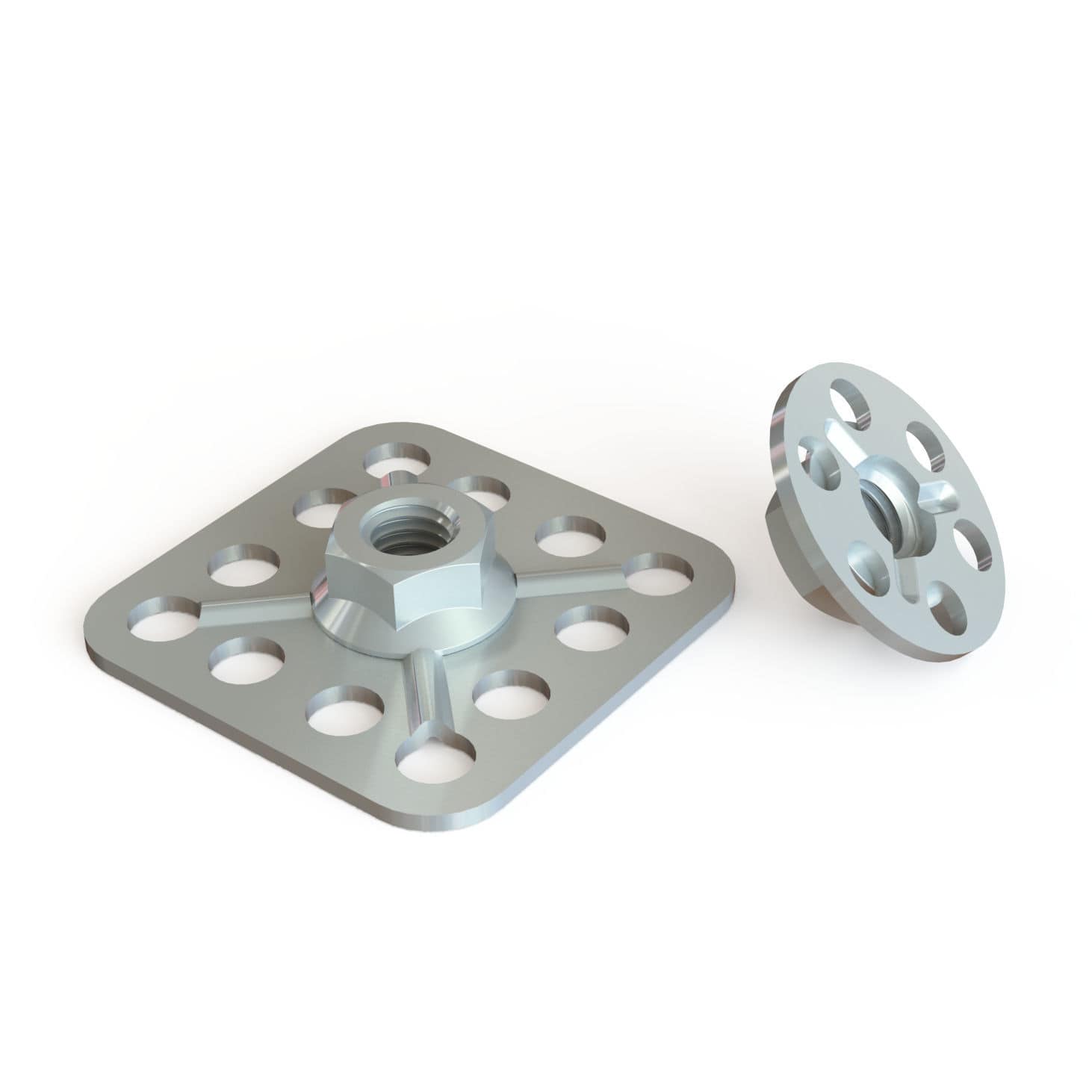 Nut base plate nut - DFP series - Specialinsert s.r.l. - bonded ...