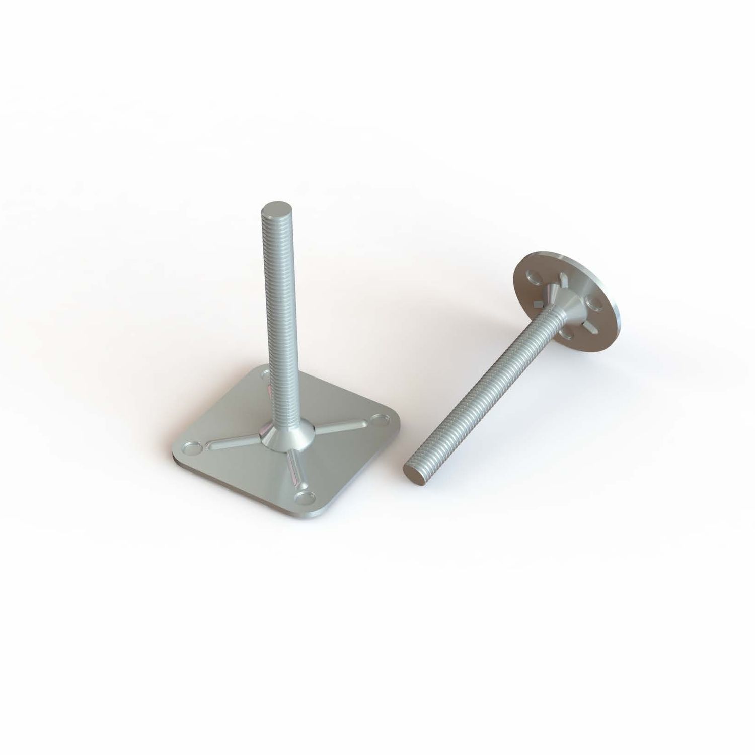 Base plate nut with stud - PRSY series - Specialinsert s.r.l. - bonded ...