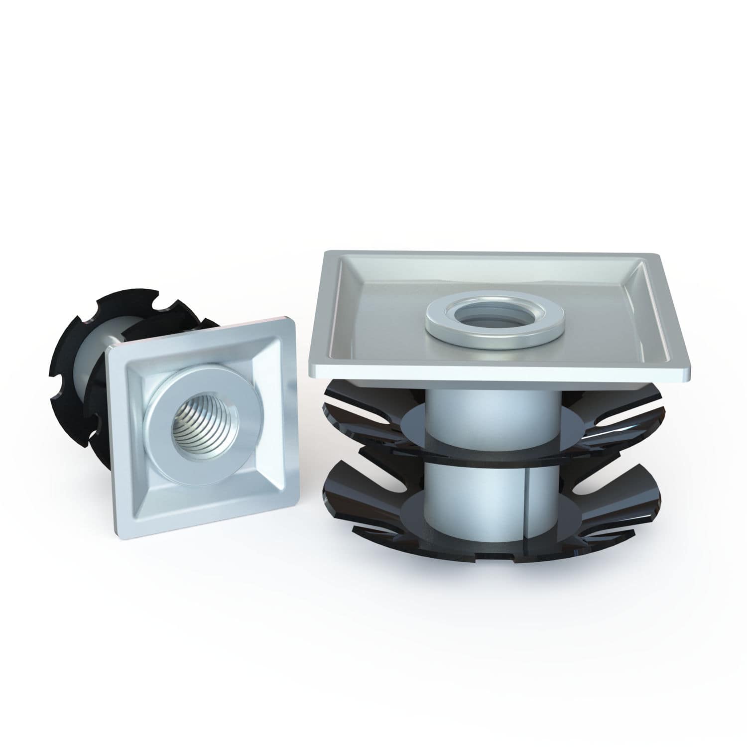 Square tube end insert - ITT2Q series - Specialinsert s.r.l. - press-in ...