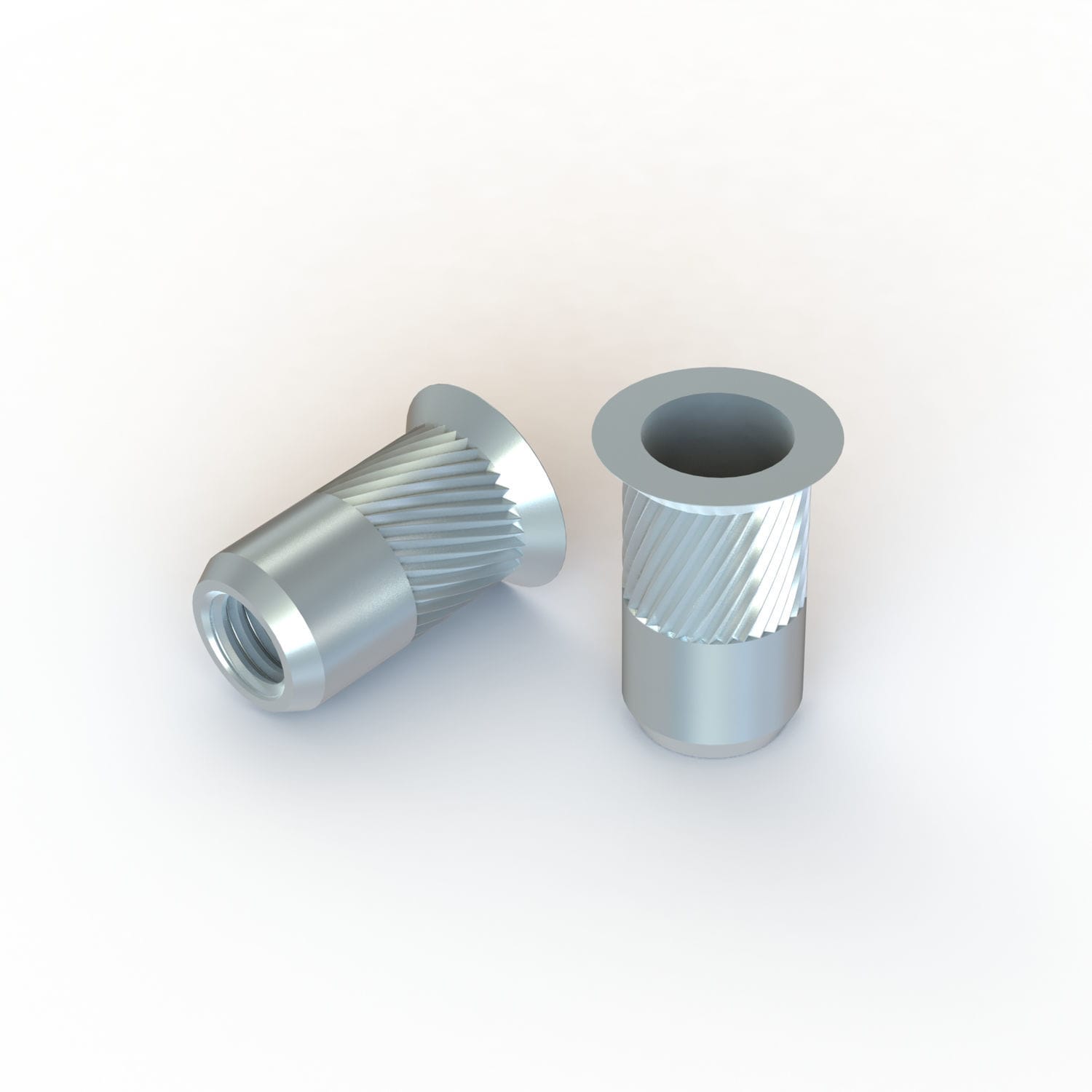 Deformation insert - 9202 Z - Specialinsert s.r.l. - threaded / knurled / stainless steel