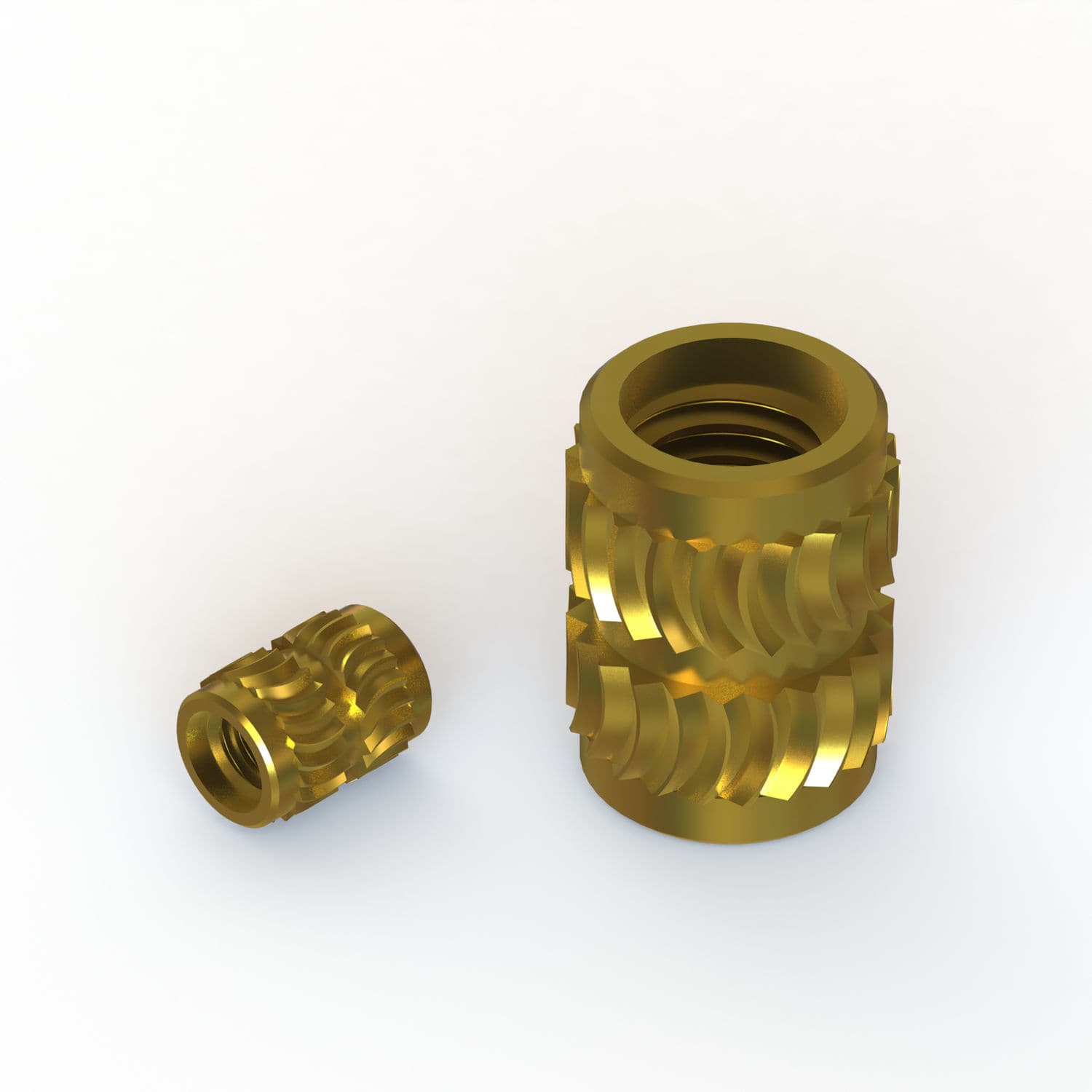 Threaded insert - 863 - Specialinsert s.r.l. - brass / round / for ...