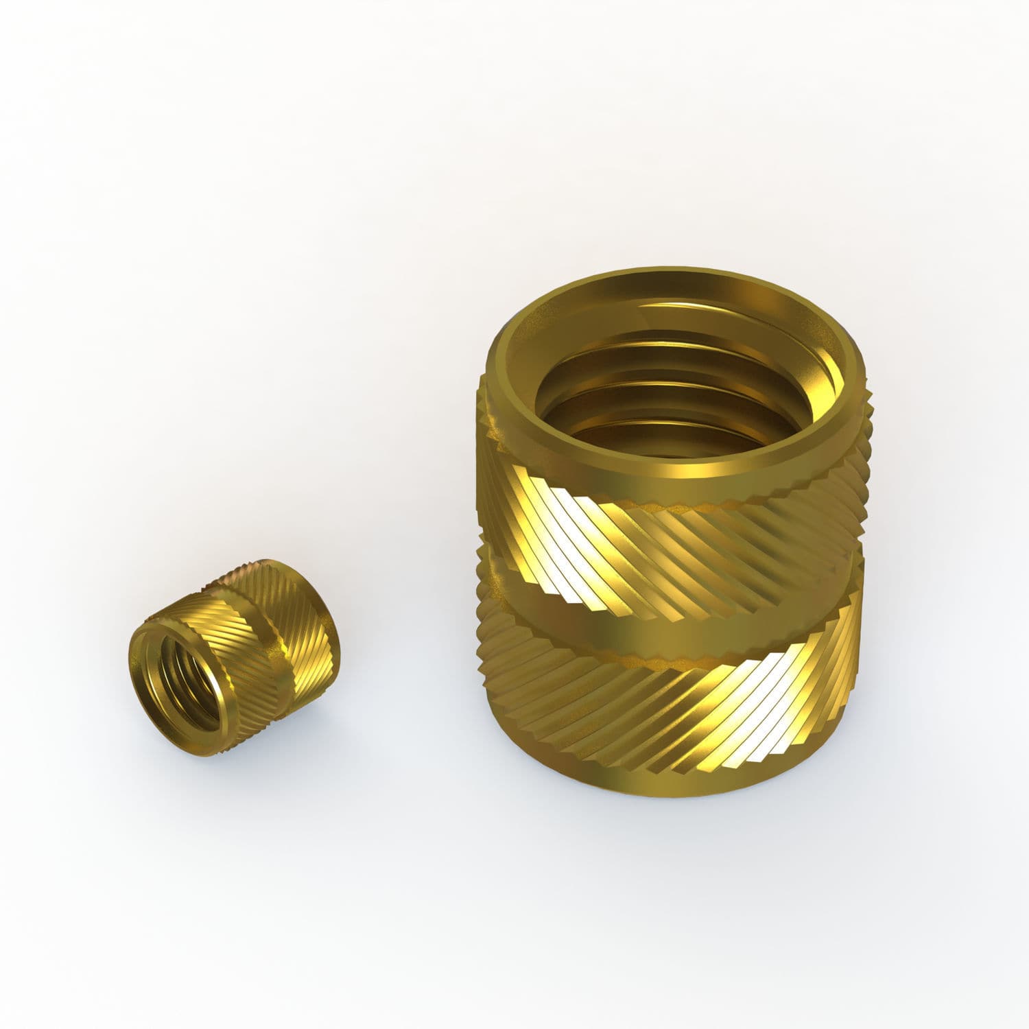 Threaded insert - 864 - Specialinsert s.r.l. - brass / round / for ...