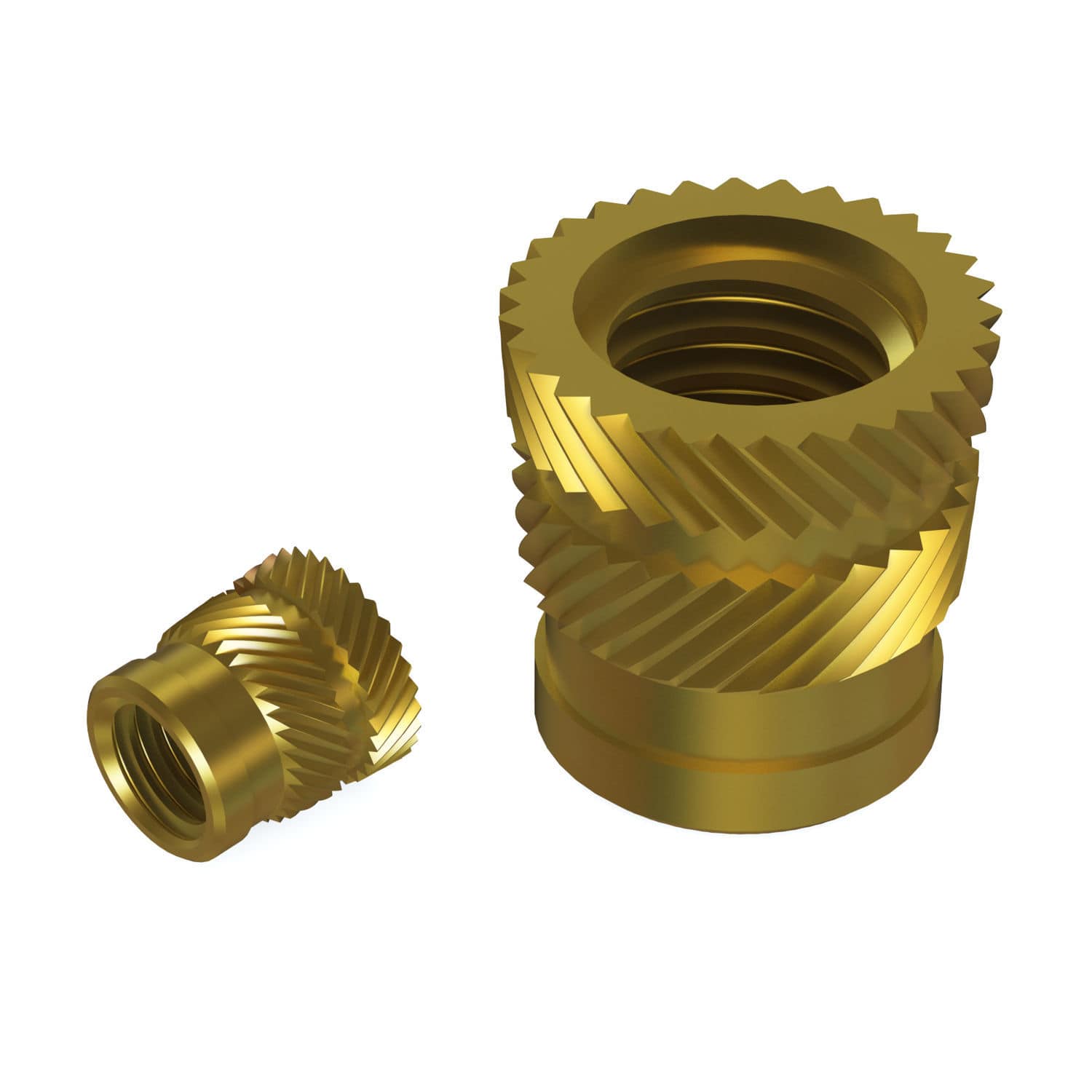 Threaded insert - 854 - Specialinsert s.r.l. - brass / round / for ...