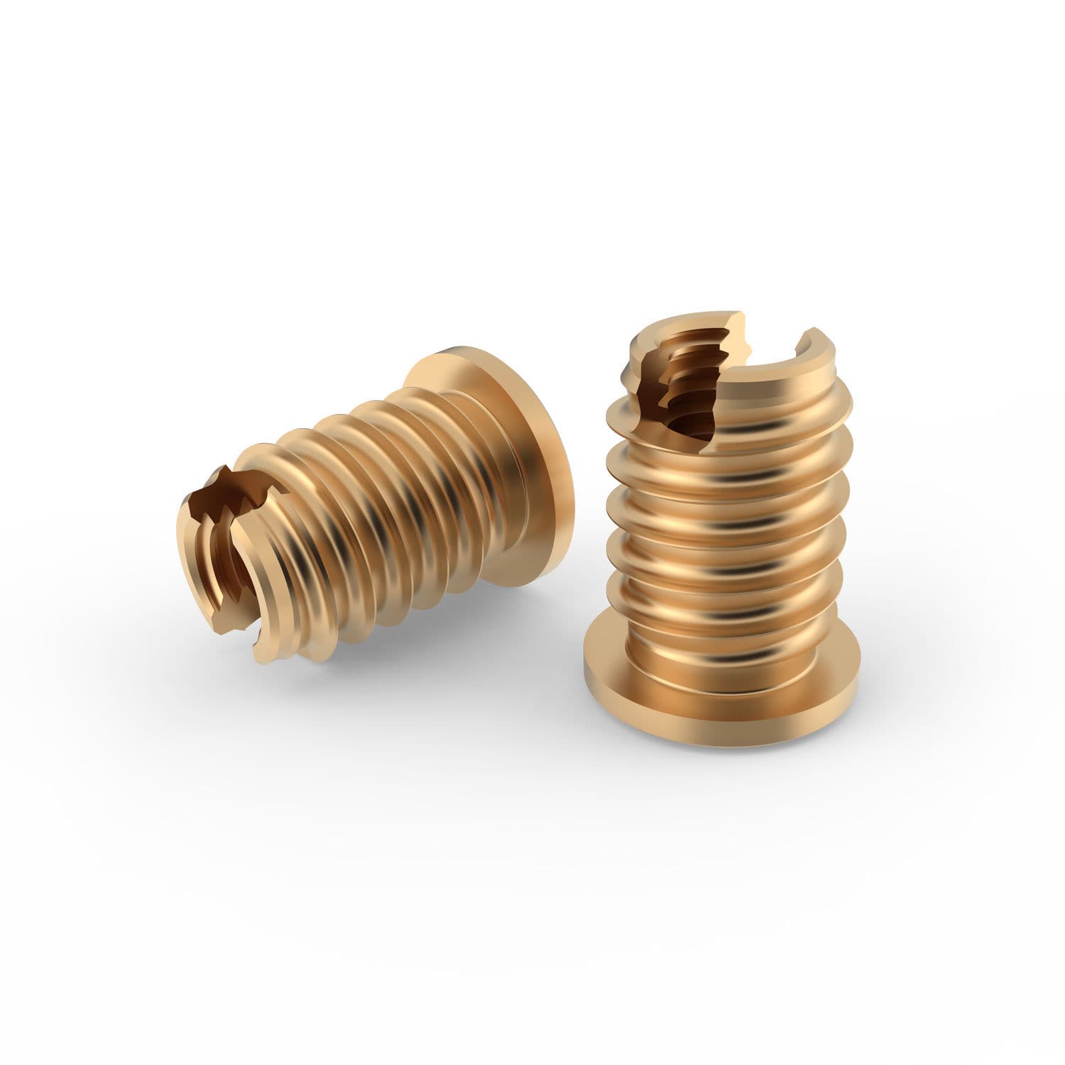 Self-tapping insert - IA 12 1 series - Specialinsert s.r.l. - brass ...