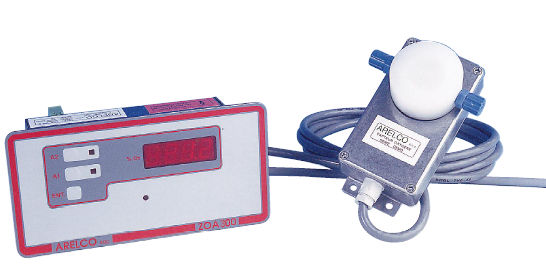 Oxygen analyzer - 0 - 98 % | ZOA 100 - TECORA - gas / concentration ...