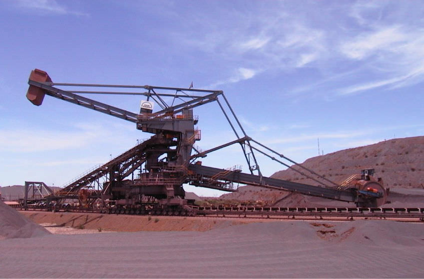 Boom stacker-reclaimer - 3 710 t/h | Ks-S 3710/6250.47 - TAKRAF