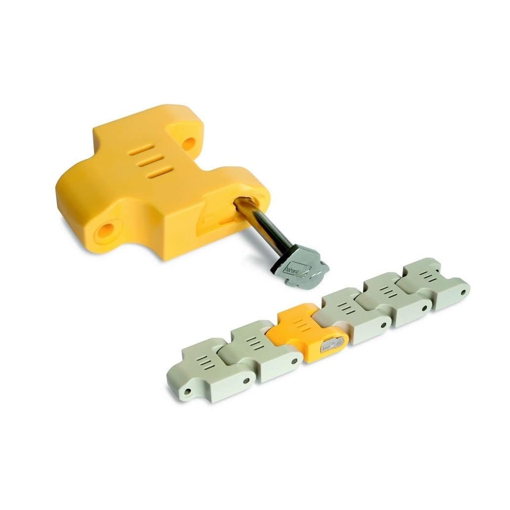 Flat top chain link - 1201AB - Habasit - conveyor chain