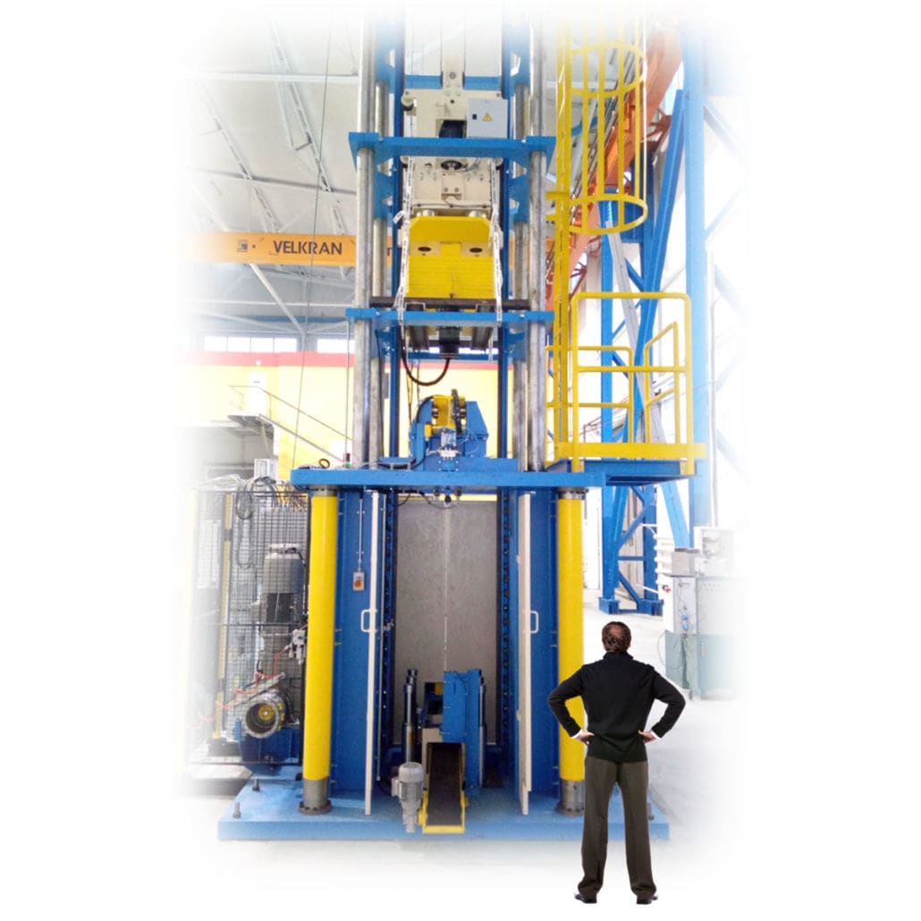 DWTT drop tester - DP.3 series - Labortech s.r.o.