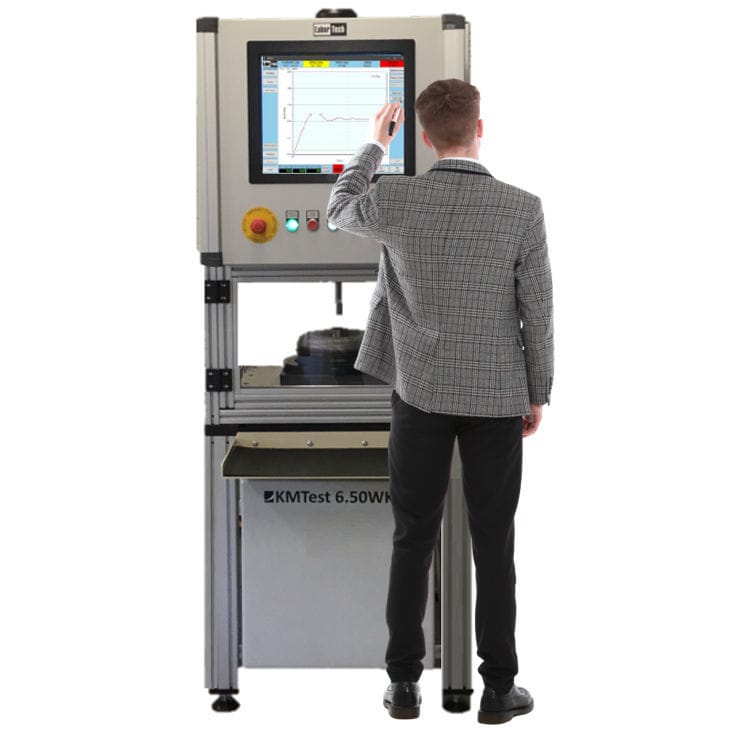 Torsion testing machine - KM.3 - Labortech s.r.o. - torque / semi ...