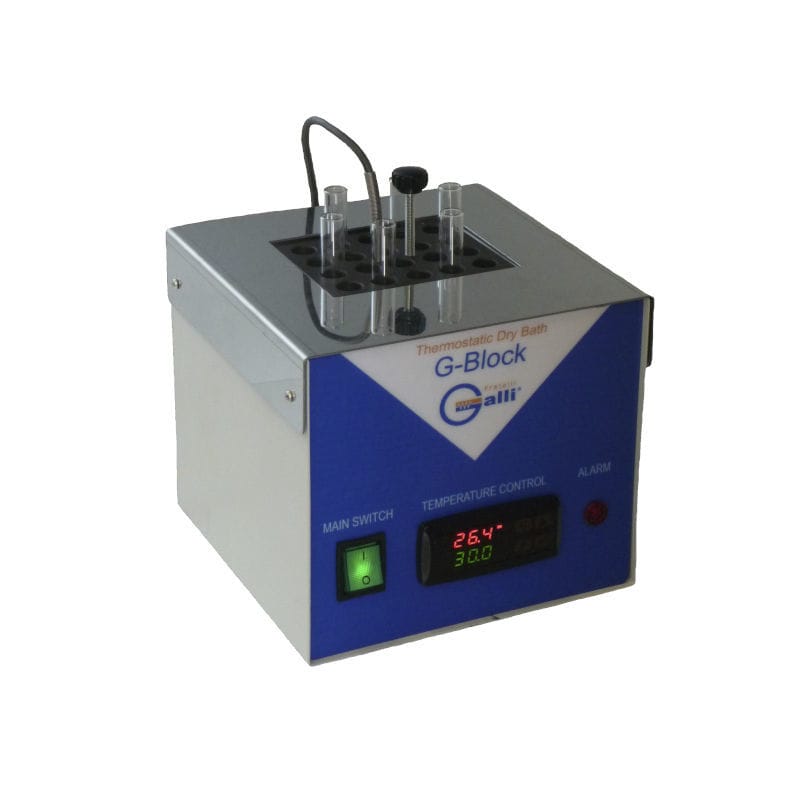 Test tube dry block thermostat - GBLOCK series - F.LLI GALLI G. & P ...