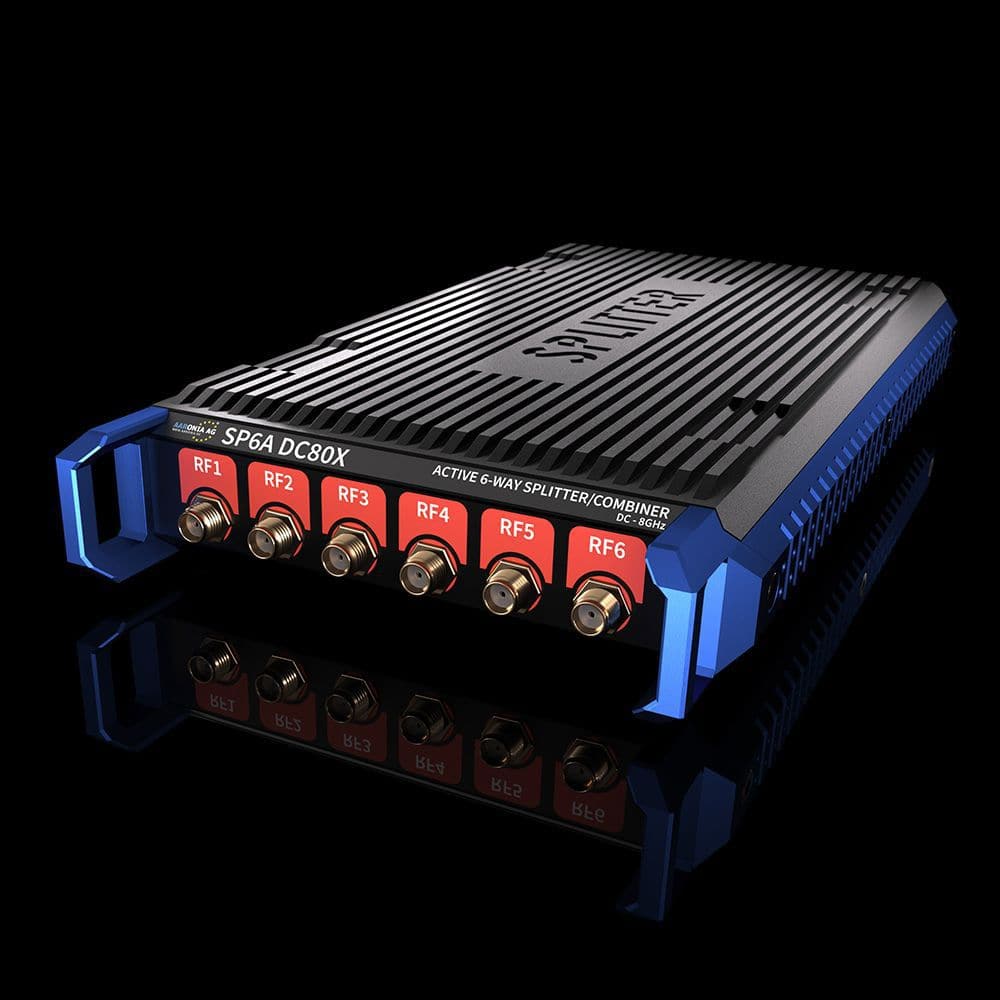 RF combiner - SP6A-DC80X - Aaronia AG - fiber optic
