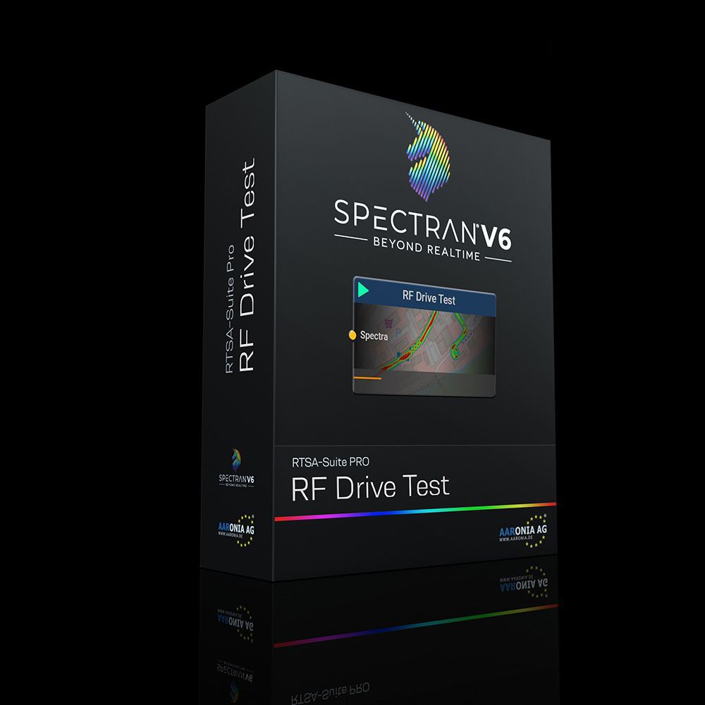 Monitoring software - RF Drive Test - Aaronia AG - for test