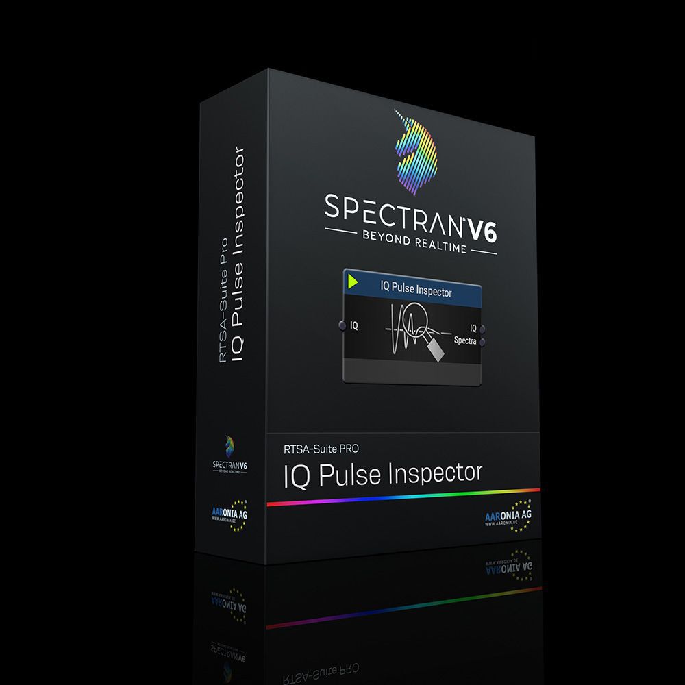 Signal processing software - IQ Pulse Inspector - Aaronia AG - real ...