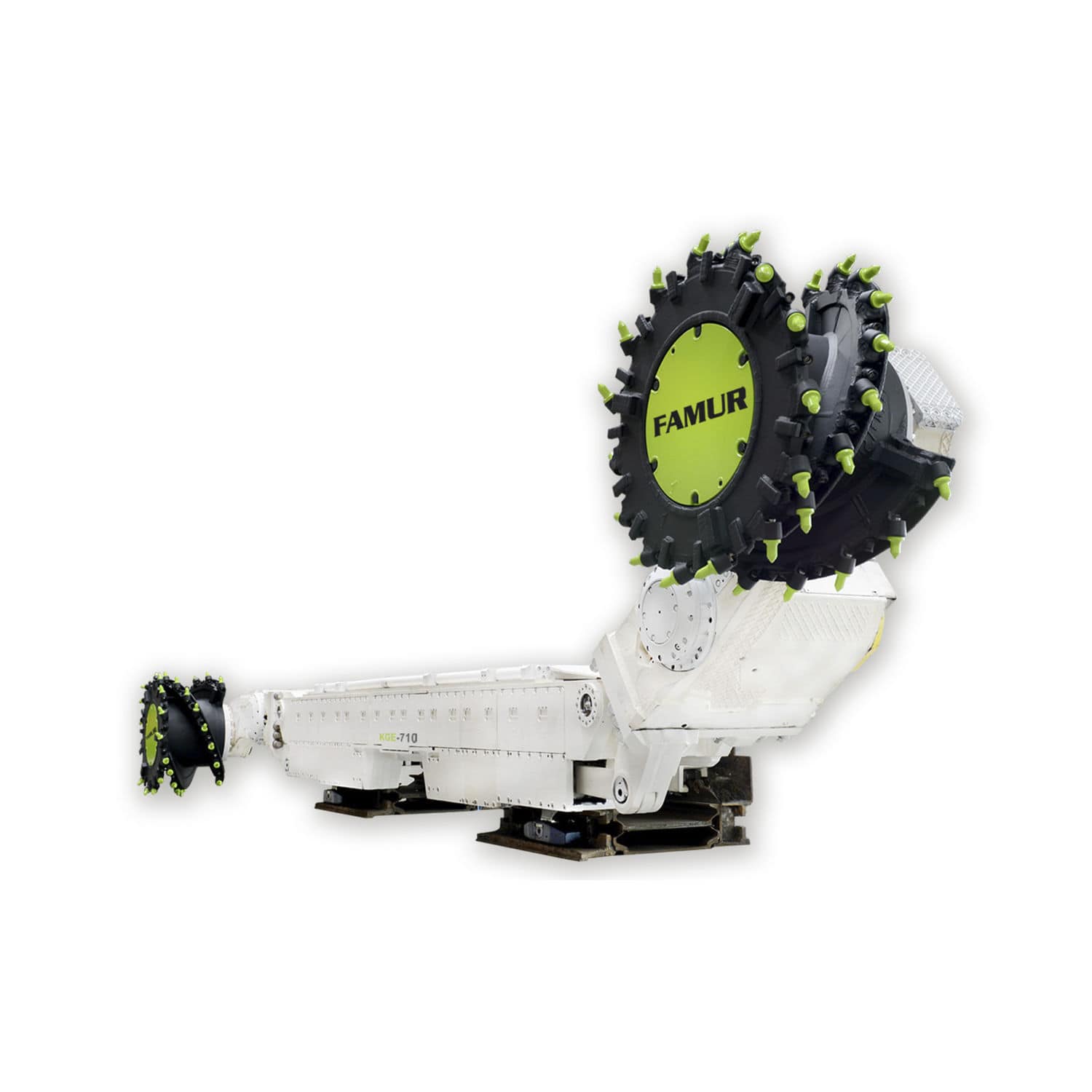 Coal mine continuous miner - KGE 710fm - FAMUR