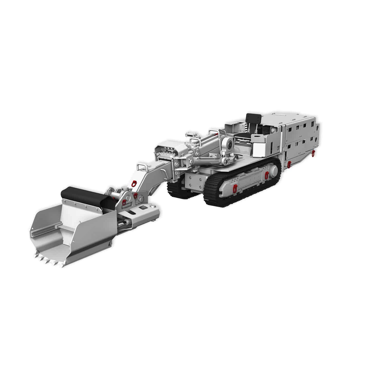 Tracked loader - EZ-800 - FAMUR - telescopic / for underground mining ...