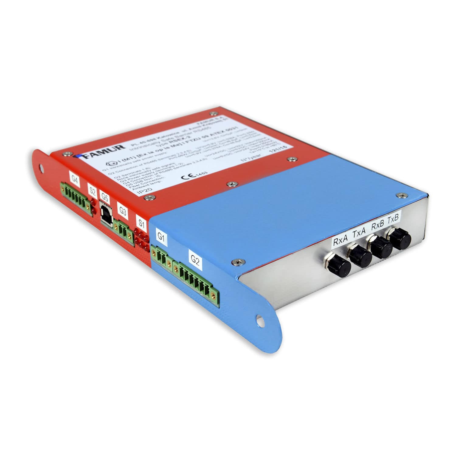 Serial communication card - RSEX-2 - FAMUR - RS422/RS485