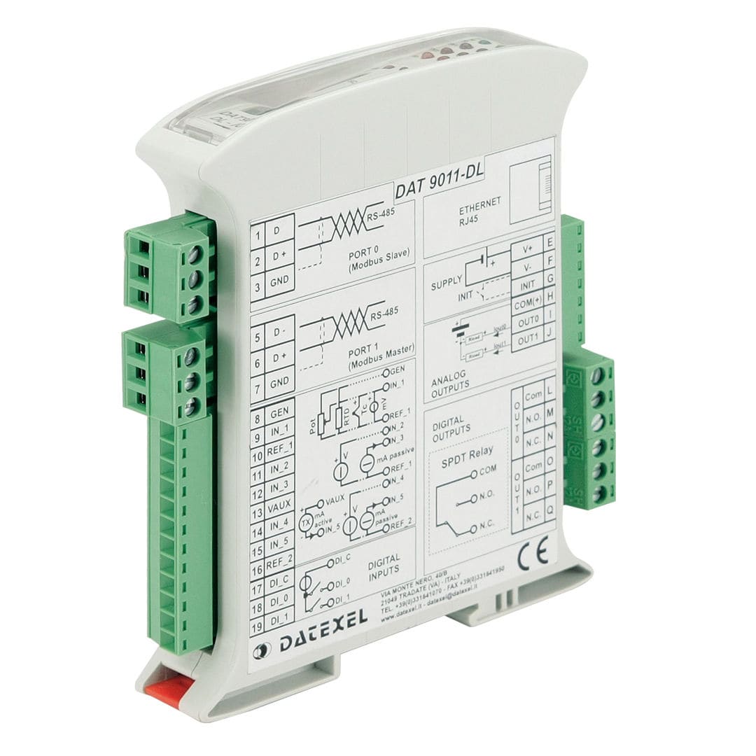 Multi-channel data acquisition module - DAT9011-DL - DATEXEL SRL - DIN ...