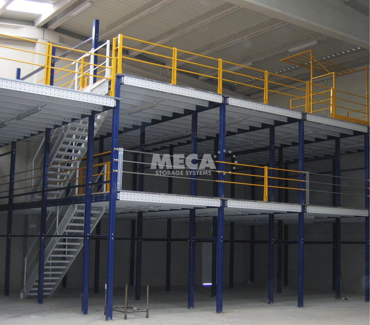 Industrial mezzanine - MECA STORAGE SYSTEMS