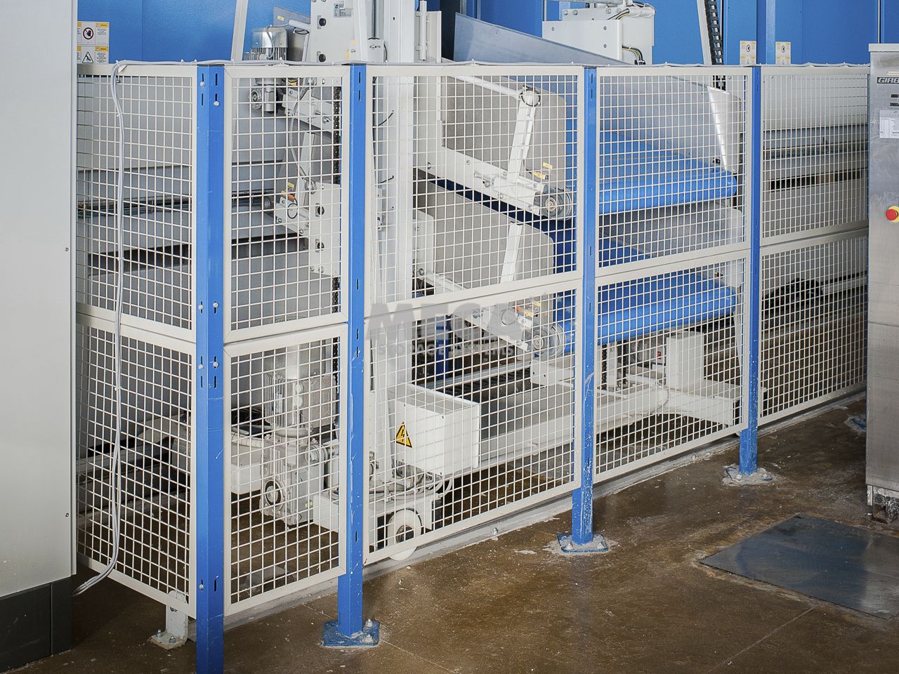Machine enclosure - MECA STORAGE SYSTEMS - wire mesh
