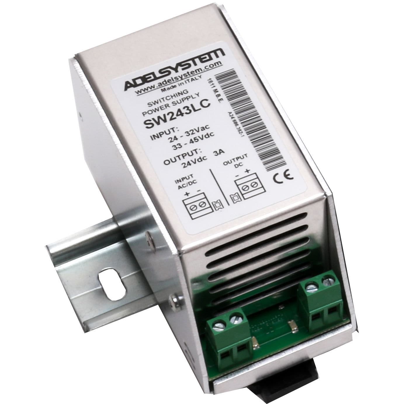 DIN rail power supply - SW243LC - ADELSYSTEM - DC/DC / AC/DC / single ...