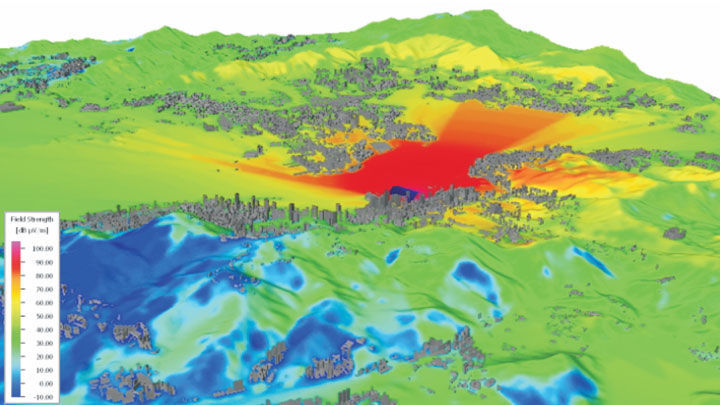 Planning software - WinProp - ALTAIR - simulation / 3D