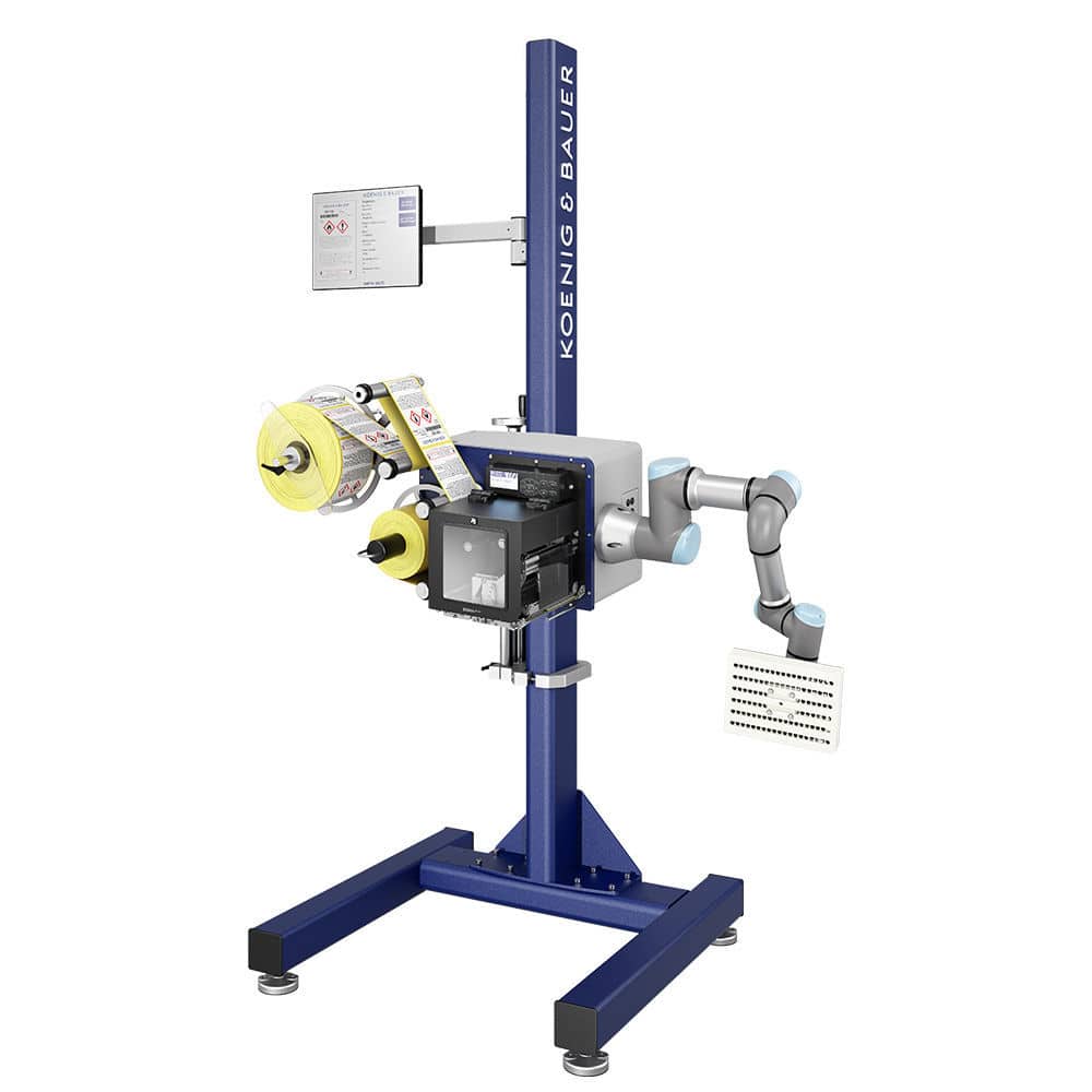 Label printer-applicator - 4PL - Koenig & Bauer Coding GmbH