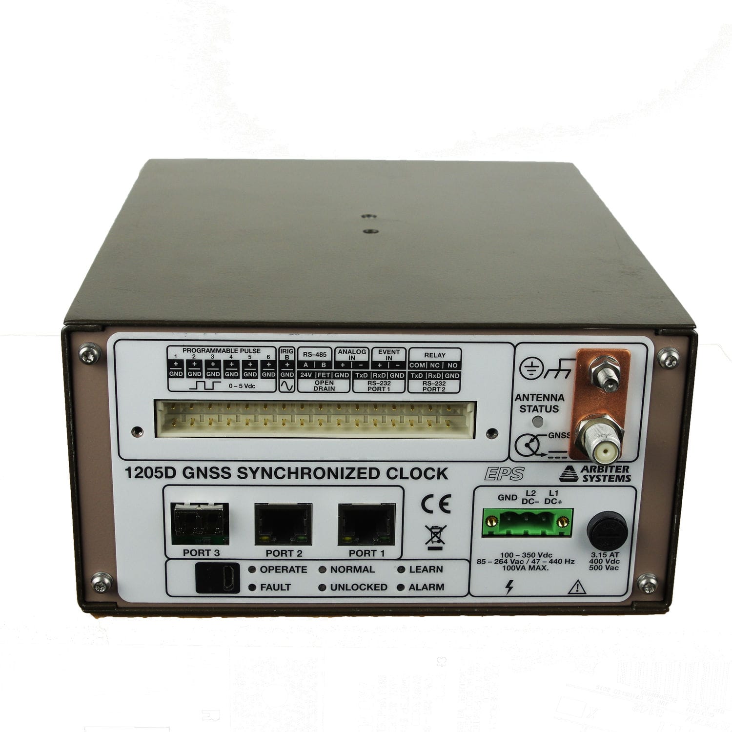 Synchronized clock - 1205D - Arbiter Systems - network / GPS / PTP