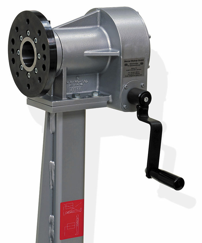 Engine repair stand - WW-MG-600/V - Werner Weitner GmbH